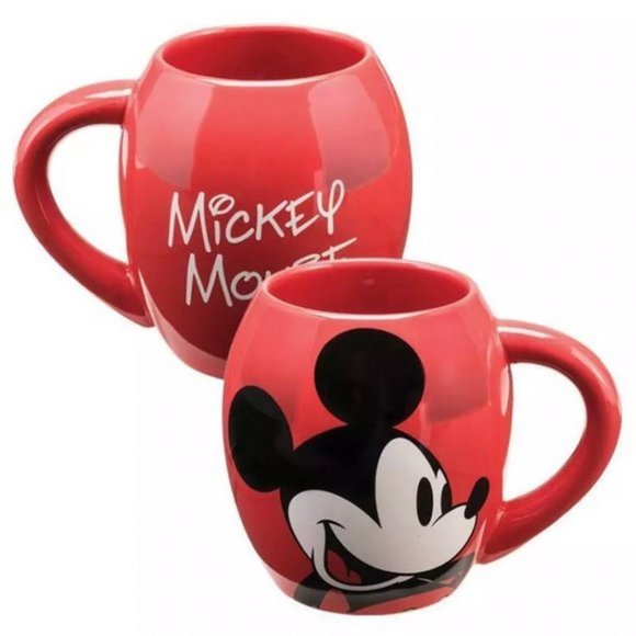 Disney | Dining | Disney Mickey Mouse Oval Ceramic Mug | Poshmark